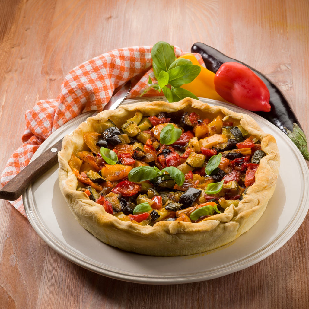 Deep Dish Roasted Vegetable Pizza | Homtone Pizza Oven | DS-1433-SR