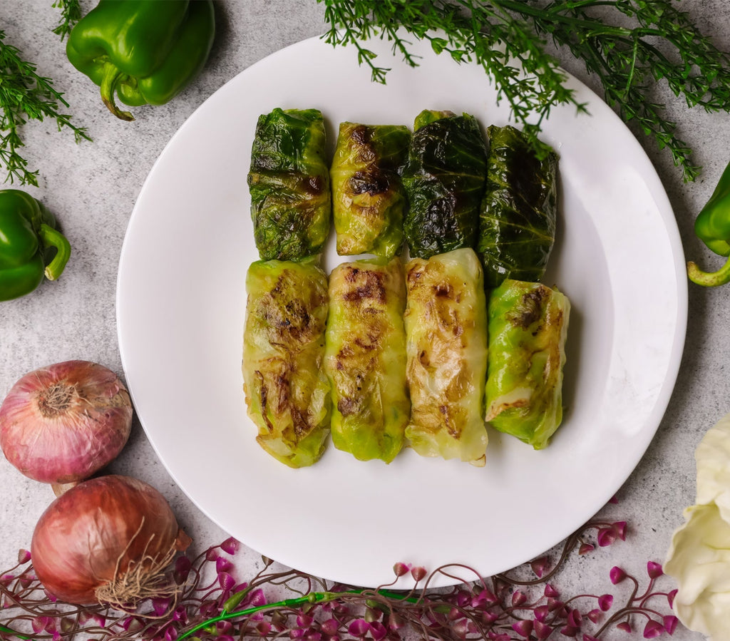 Baked Manchego (Stuffed Cabbage Rolls) | Homtone Pizza Oven | DS-1433-