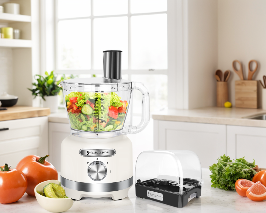 Homtone Food Processor Cleaning, Maintenance, and Storage Guide | CY36