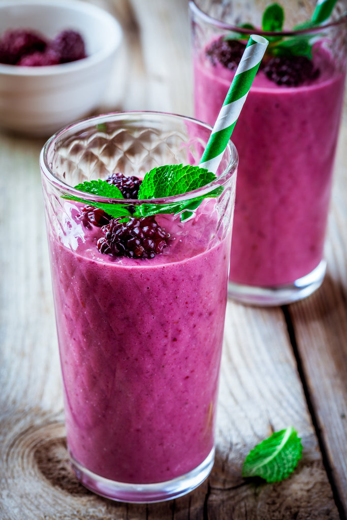 🍇💜 Purple Power Antioxidant Smoothie/Homtone/ 16 Cup Food Processor wi