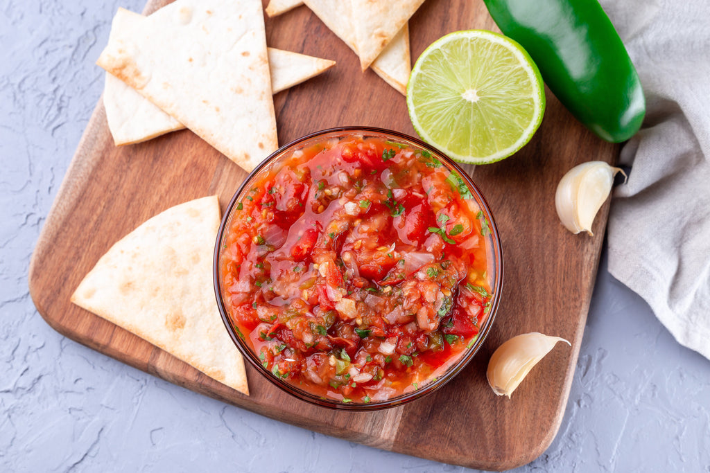 🍅🔥 Easy Homemade Salsa Recipe/Homtone/ Multifunctional Food Processor